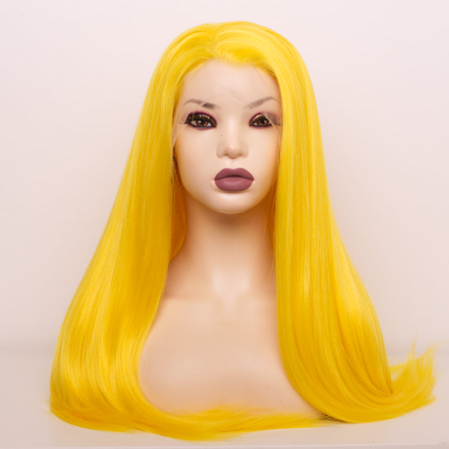 Miss Provocateur - Vivid Canary Yellow – Hows Your Head Wigs