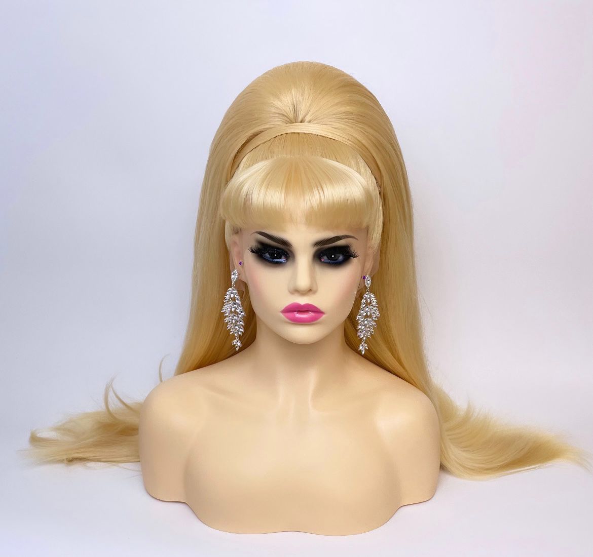 Mattel Bleach Blonde Styled STACKED WIG by Benjamin Paul – Hows Your ...
