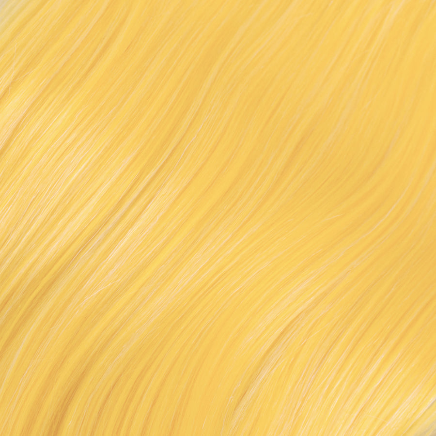 Loose fibre 250g/30" - Splitz Yellow Kandi – Hows Your Head Wigs